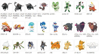 ポケモン スカーレット バイオレット、新ポケモン公式イラスト。パルデアの図鑑が全て公開 - ポケモンメモ